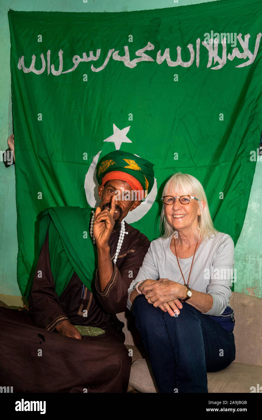 Ethiopia, East Hararghe, Harar, Harar Jugol, Old Walled City, Sufi Imam ...