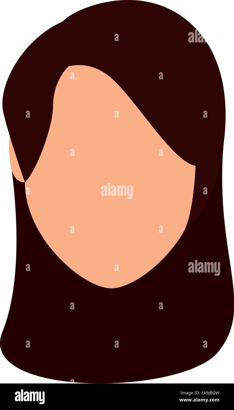Isolated woman head vector design Stock Vector Image & Art - Alamy