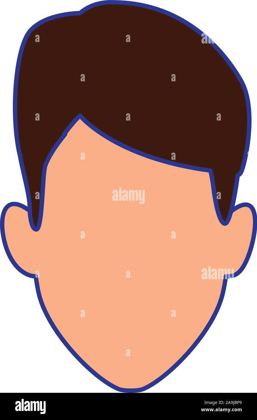 Isolated man head vector design Stock Vector Image & Art - Alamy