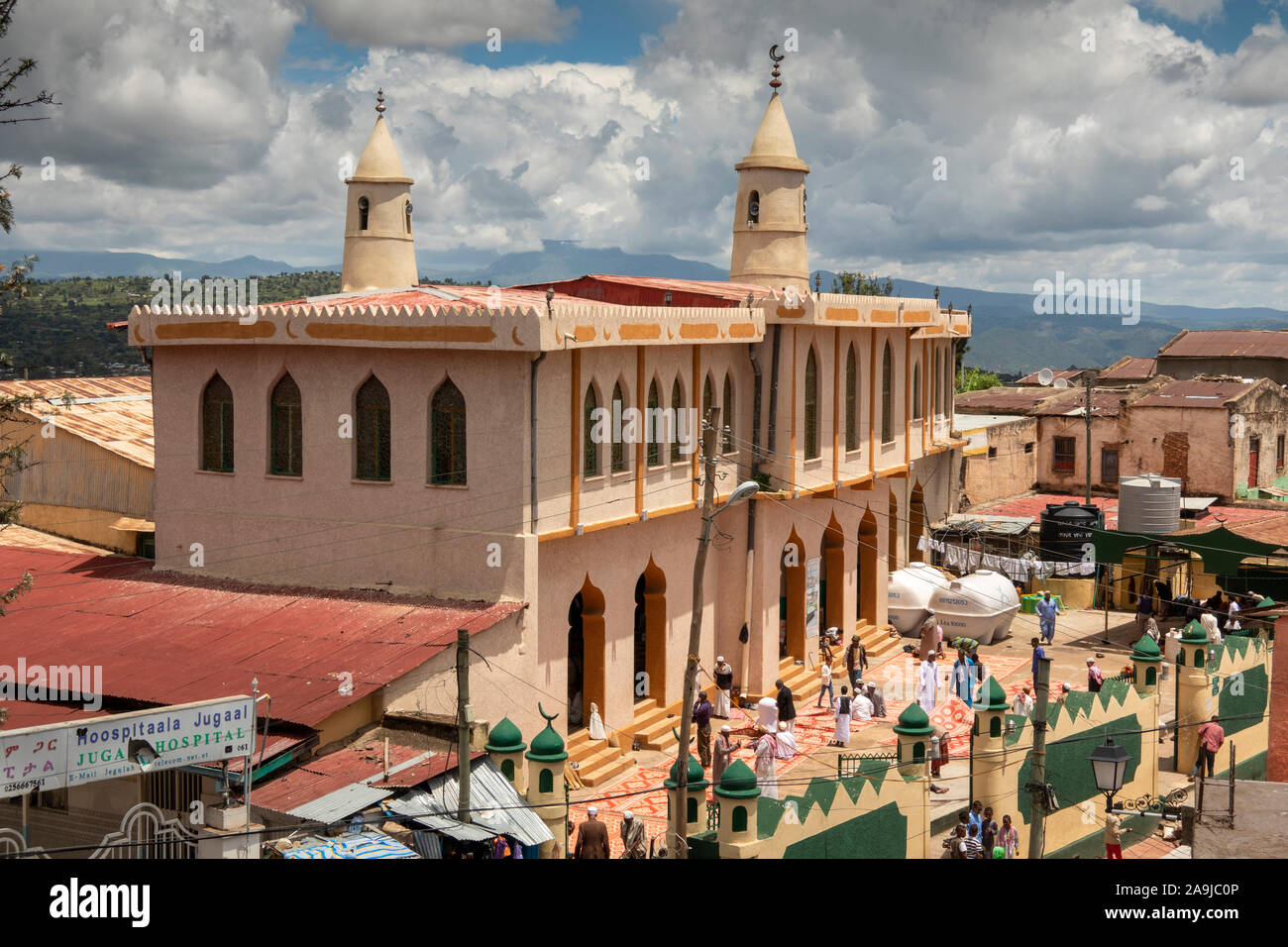 Ethiopia, East Hararghe, Harar, Harar Jugol, Old Walled City, Al Jami ...