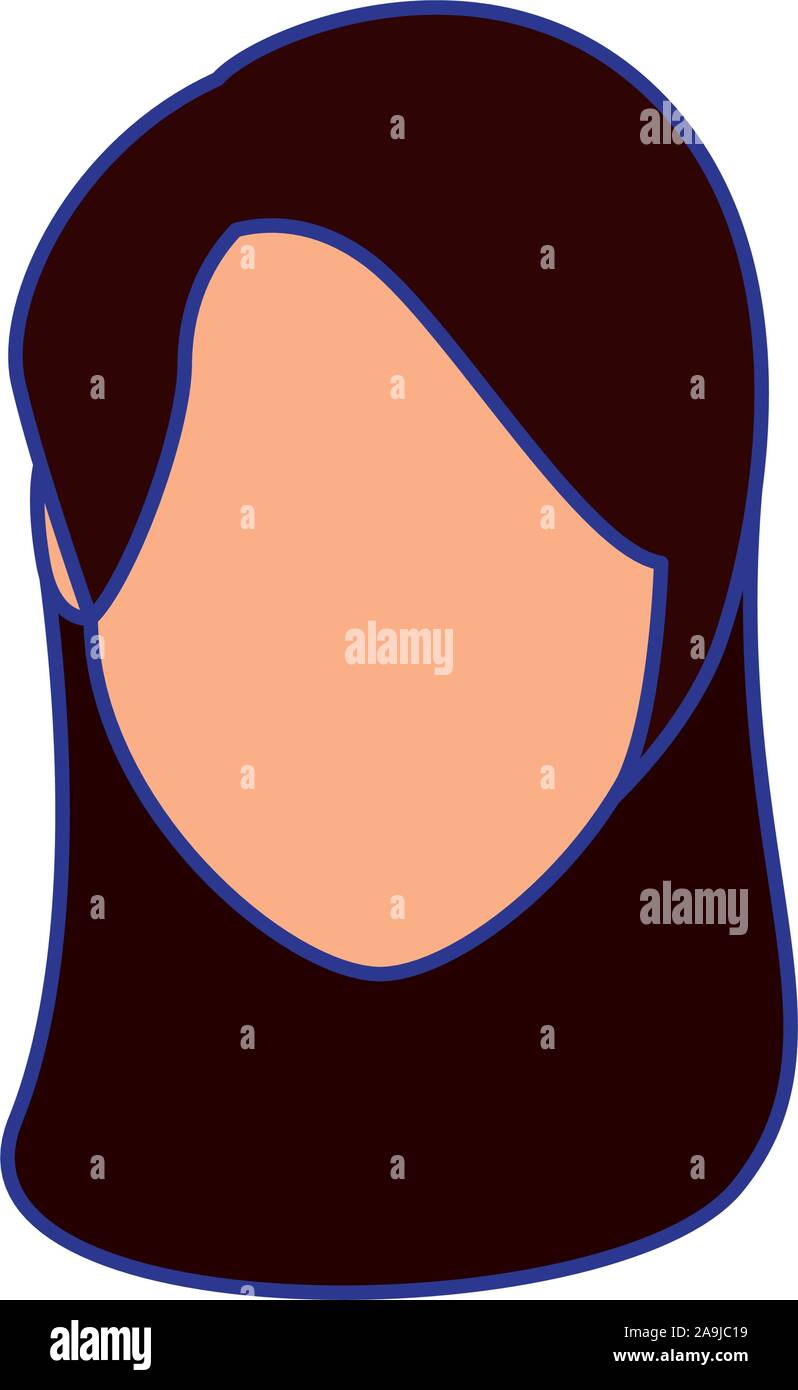 Isolated woman head vector design Stock Vector Image & Art - Alamy