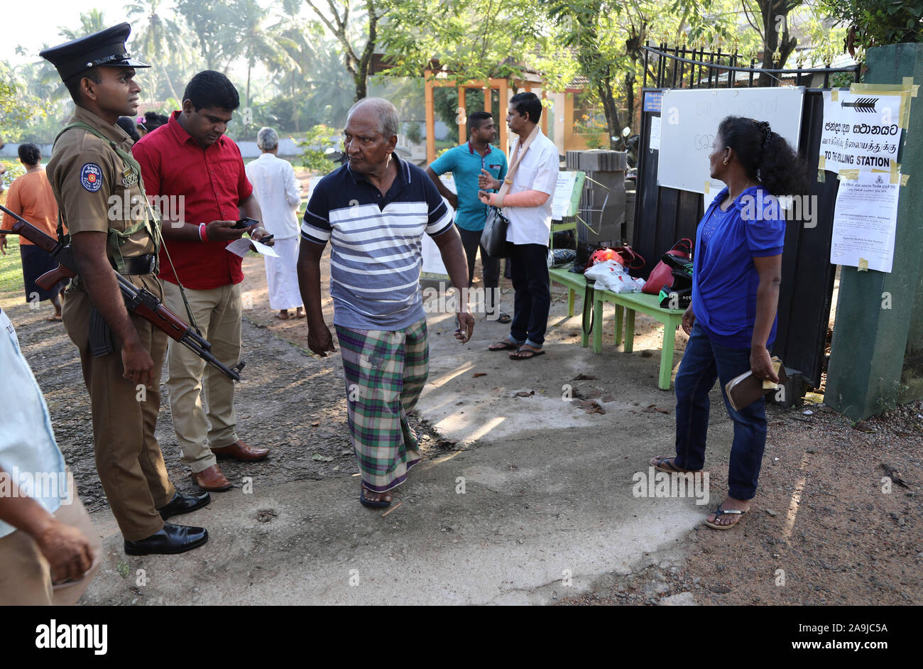 Sri lankan election officer hi-res stock photography and images - Alamy