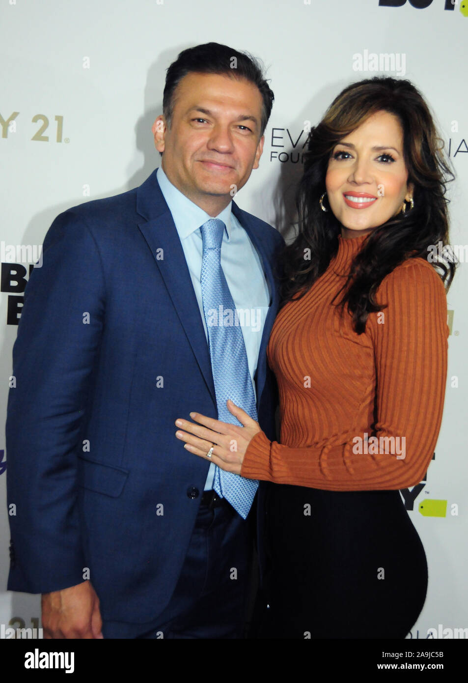 Beverly Hills, California, USA. 15th Nov, 2019. Actor David Barrera and wife actress Maria ...