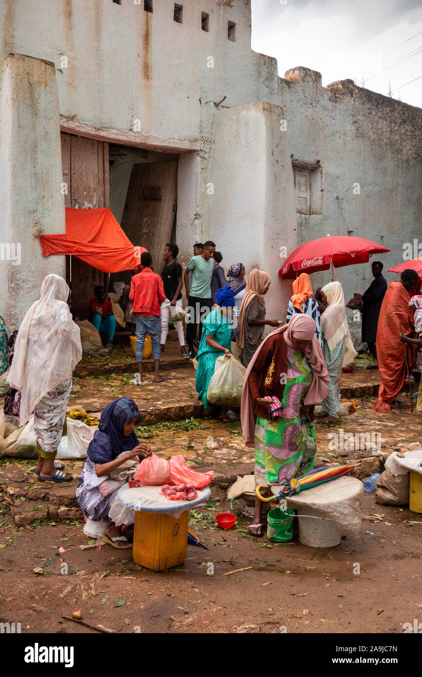 Ethiopia, East Hararghe, Harar, Harar Jugol, Old Walled City, Erer ...