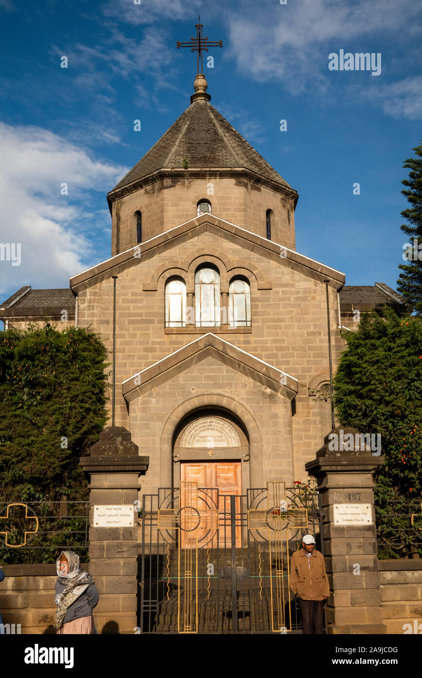 Ethiopia, Addis Ababa, Old Armenian Area, Armenian Apostolic, Holy ...