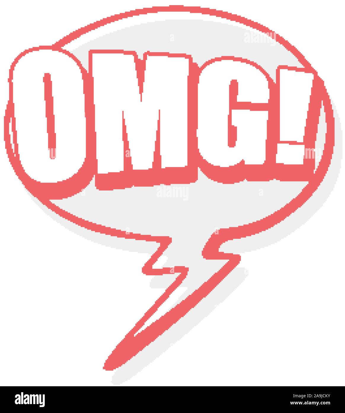 Omg alphabet Stock Vector Images - Alamy