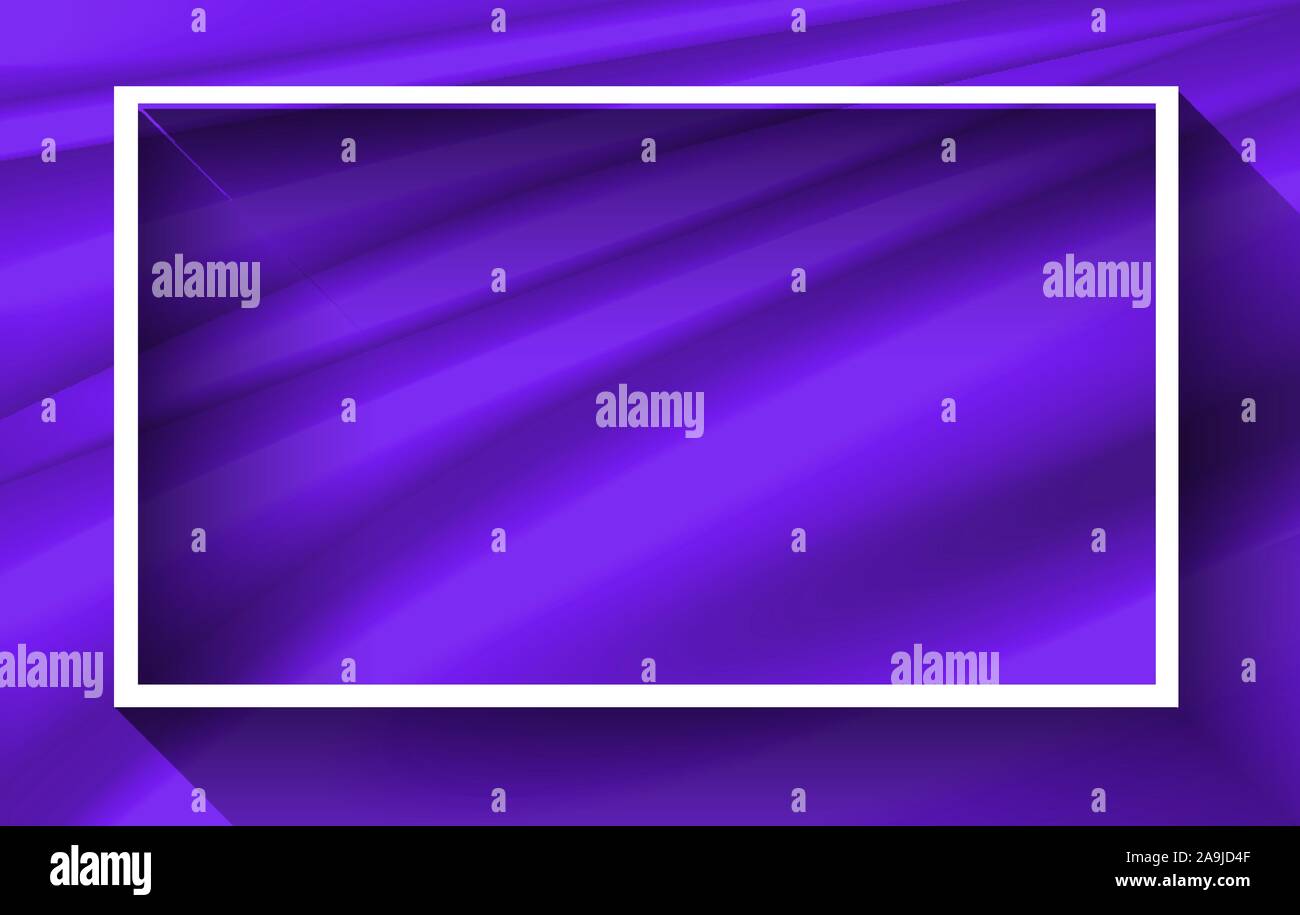 Frame template design with purple background illustration Stock Vector ...
