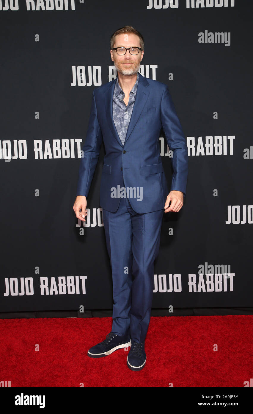 Premiere Of Fox Searchlights' "Jojo Rabbit" Featuring: Stephen Merchant ...