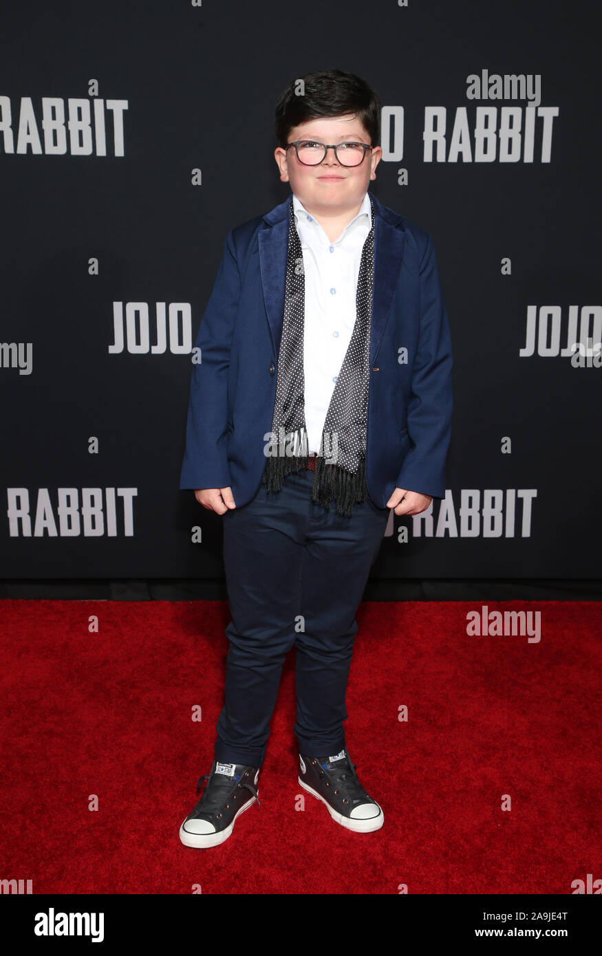 Premiere Of Fox Searchlights' "Jojo Rabbit" Featuring: Archie Yates ...