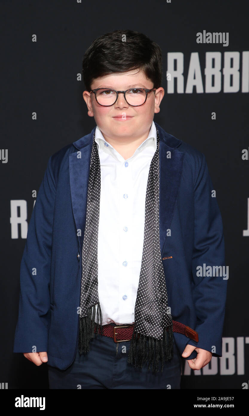 Premiere Of Fox Searchlights' "Jojo Rabbit" Featuring: Archie Yates ...