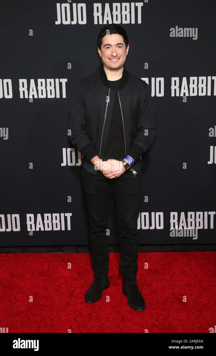 Premiere Of Fox Searchlights' "Jojo Rabbit" Featuring: Jason Fuchs ...