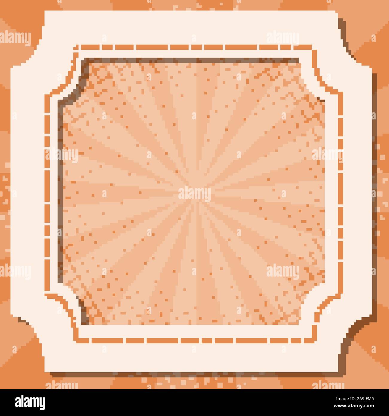 Background template with big frame illustration Stock Vector Image ...