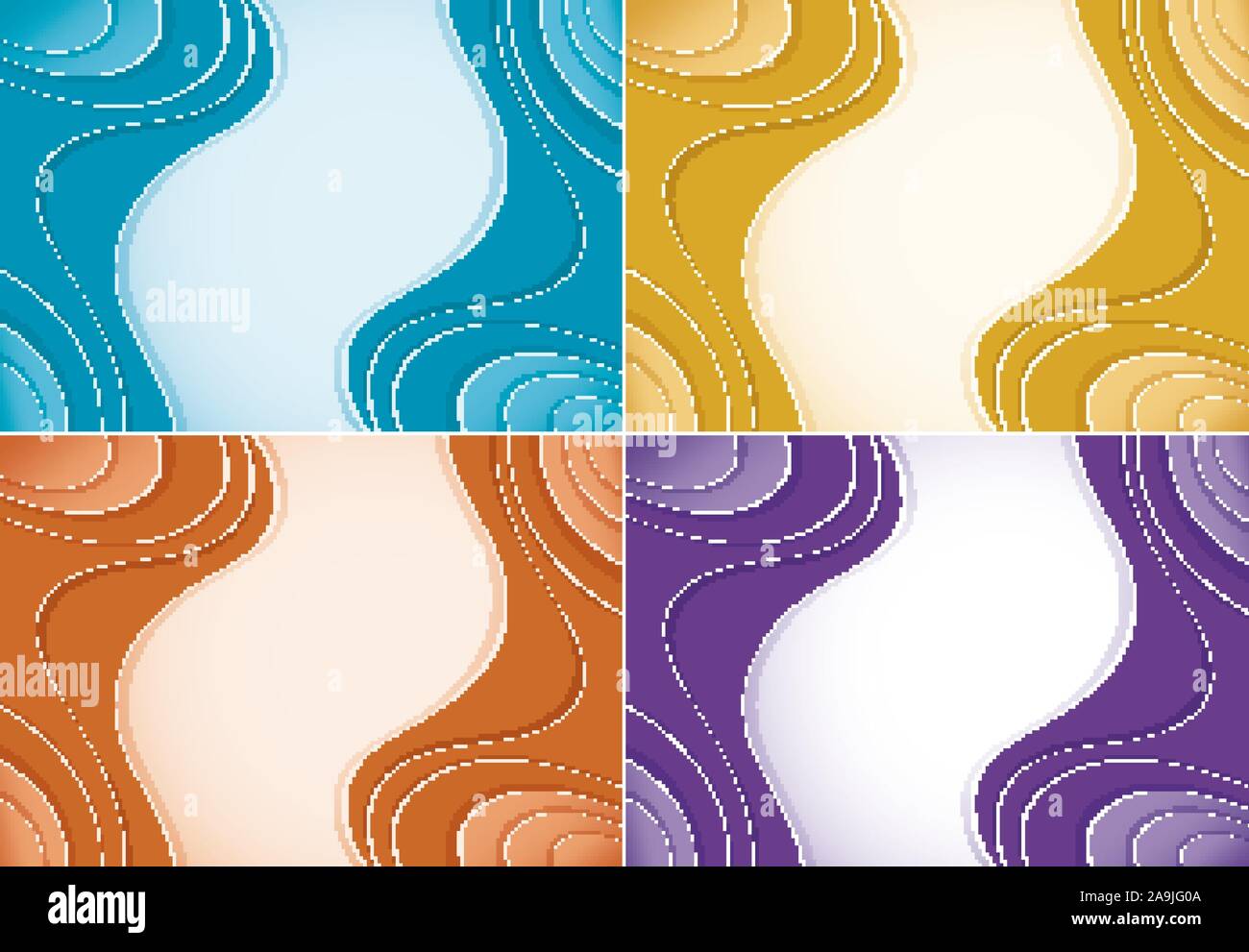 Background template with abstract patterns illustration Stock Vector ...