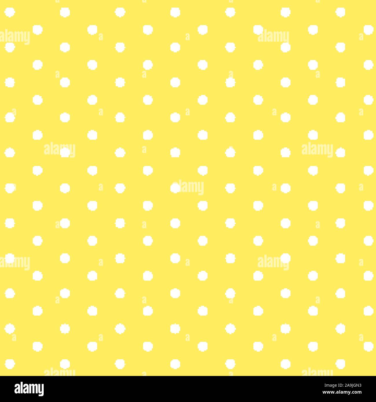 Background template design with dots on yellow illustration Stock ...