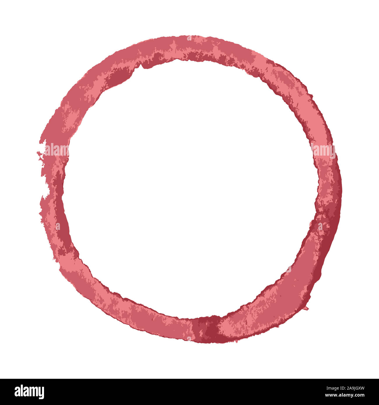Wine stain on a white background. Vector illustration Stock Photo - Alamy