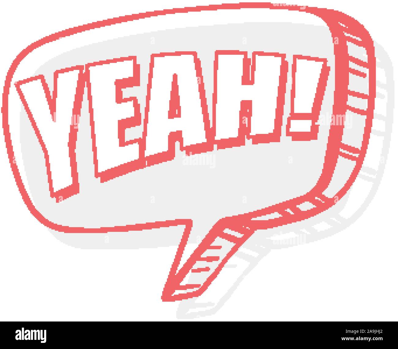 Expression words design for yeah illustration Stock Vector Image & Art ... Expression words design for yeah illustration Stock Vector Image & Art ...