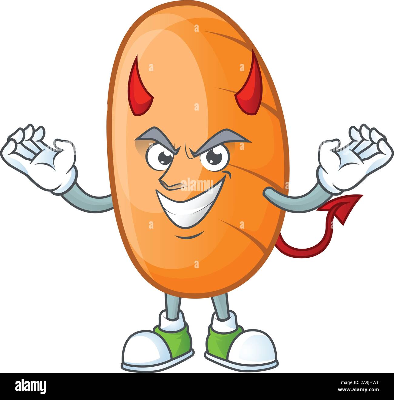 Devil bread Stock Vector Images - Alamy