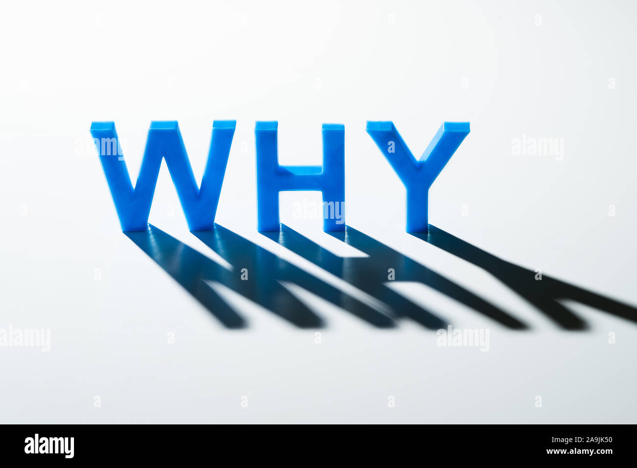 Letter white shadow hi-res stock photography and images - Alamy