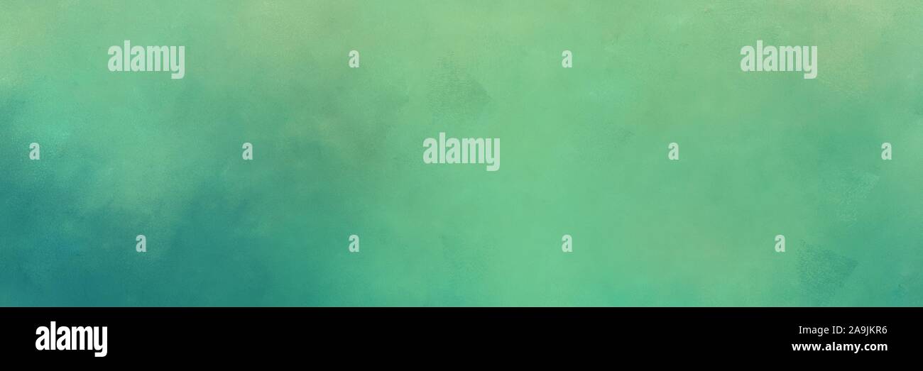 painting background illustration with dark sea green, teal blue and ...