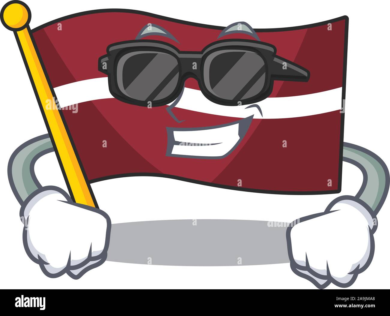 Latvian cartoon character hi-res stock photography and images - Alamy