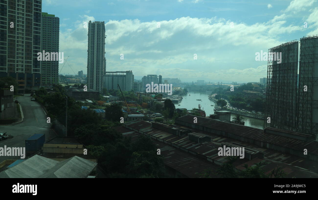 Industrial area in manila Stock Photo - Alamy