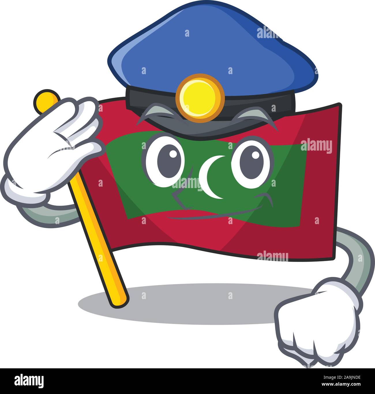 Police Crying Cartoon