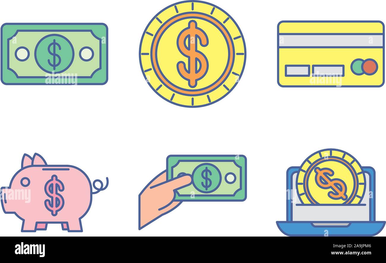 Hand cash bundle Stock Vector Images - Alamy