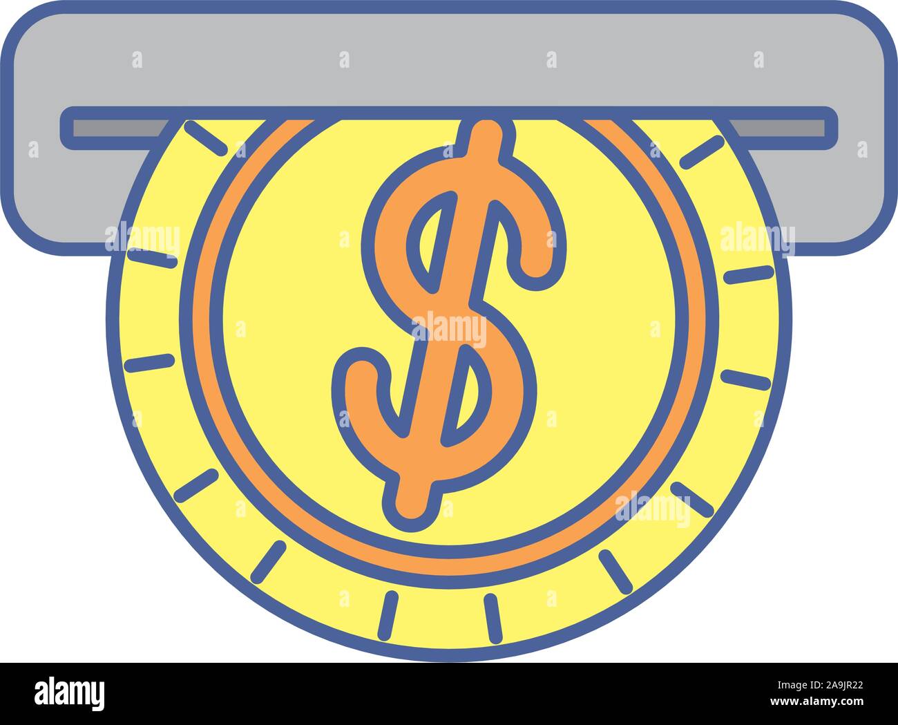 Atm money dispenser Cut Out Stock Images & Pictures - Alamy