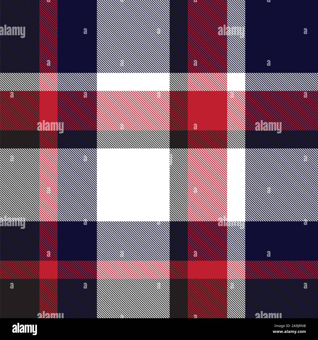 Classic Modern Plaid Tartan Seamless Pattern in Vector - This is a ...