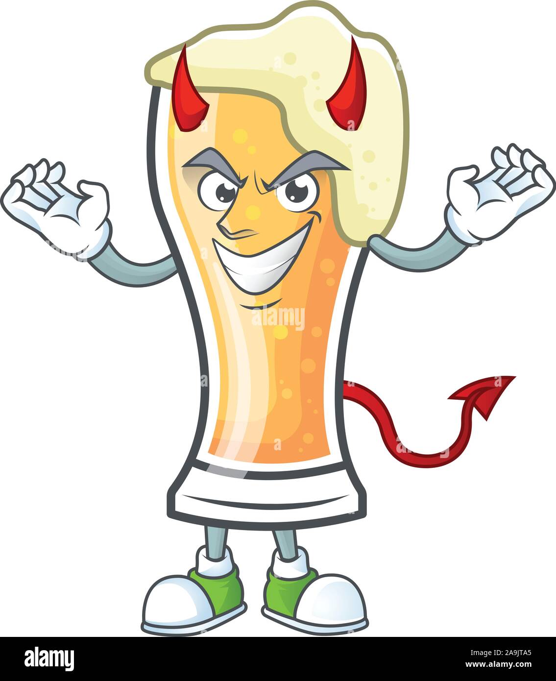 Devil mug Stock Vector Images - Alamy