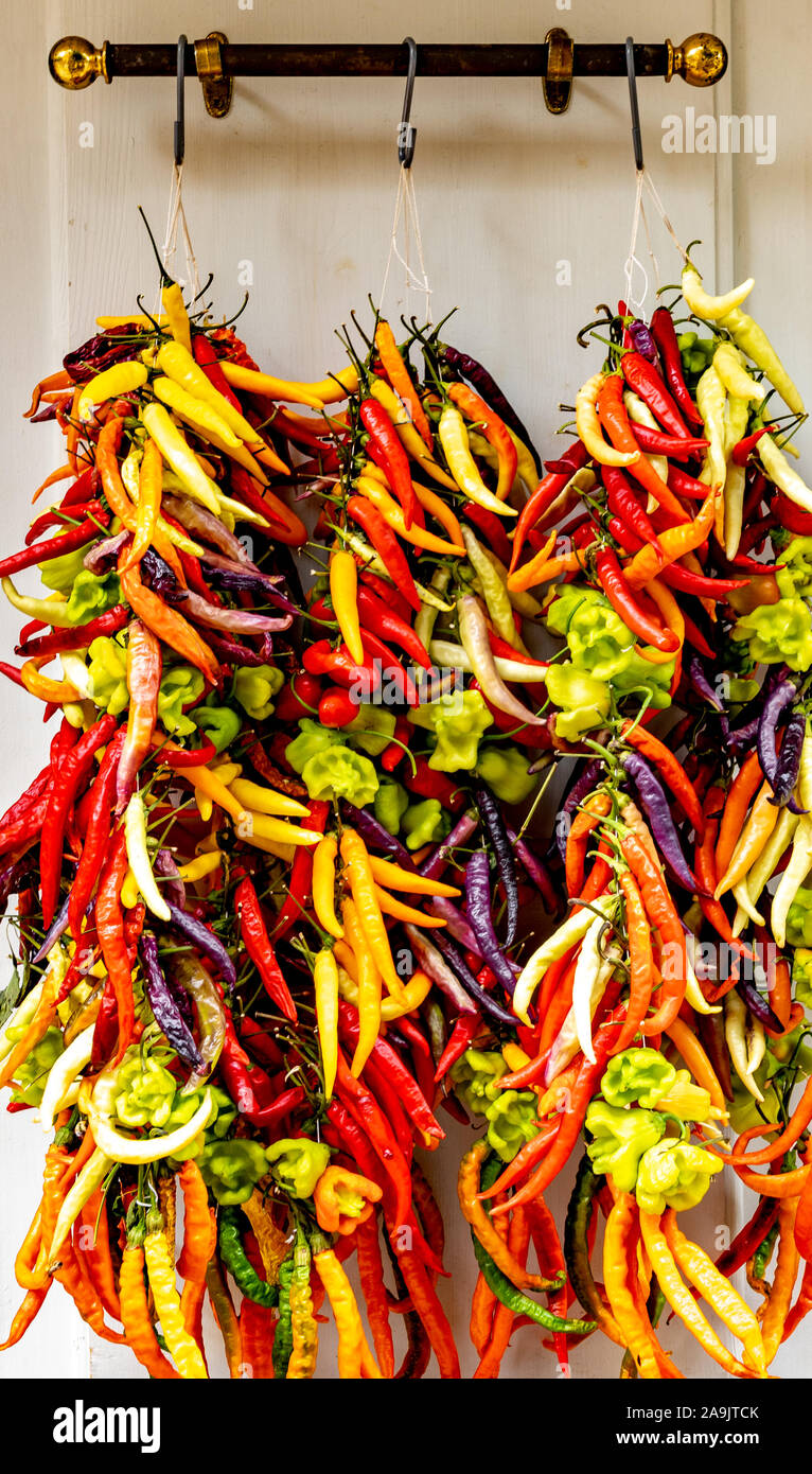 Chile peppers colors hi-res stock photography and images - Alamy