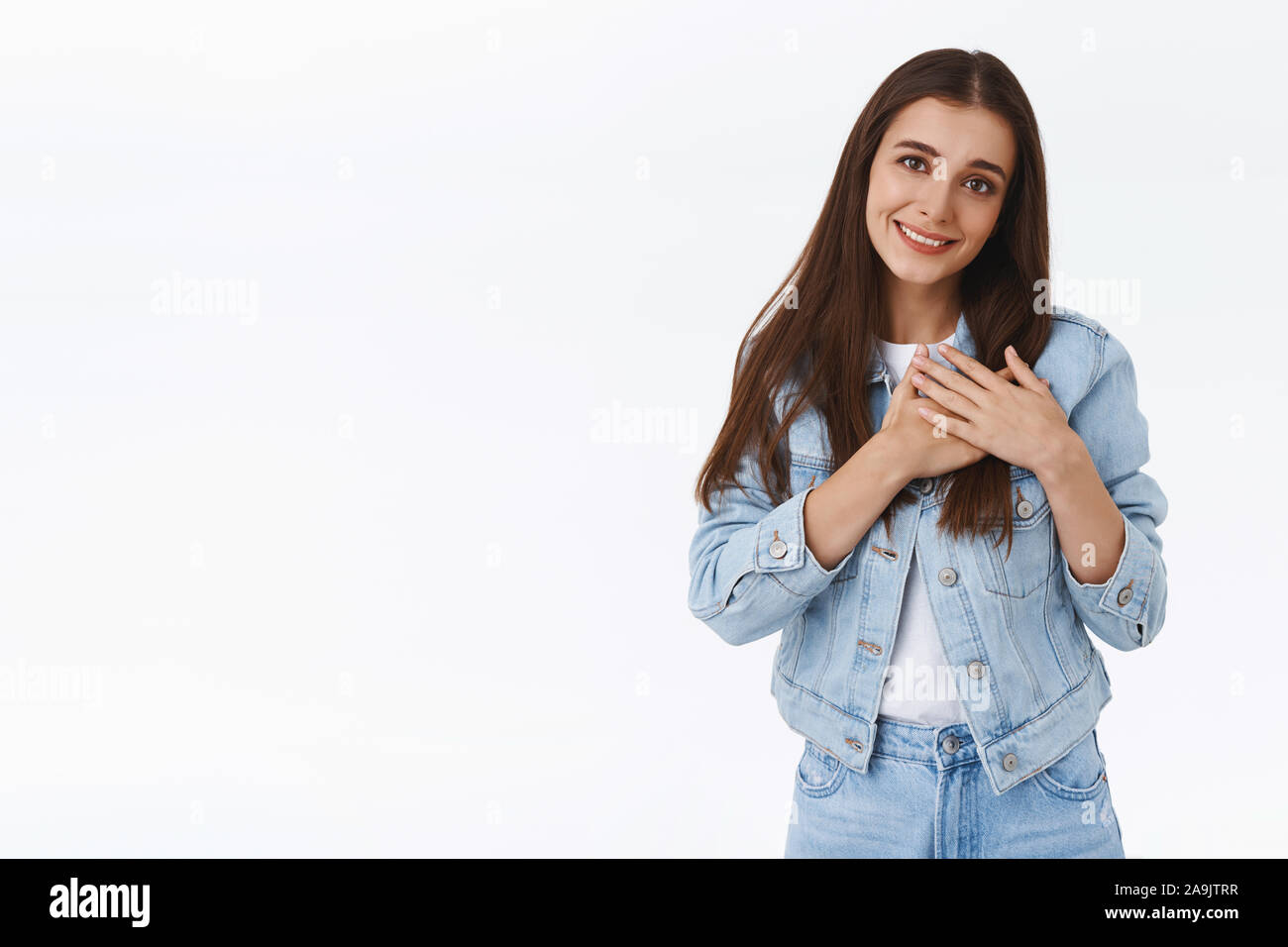 Happy and touched by gift hi-res stock photography and images - Alamy