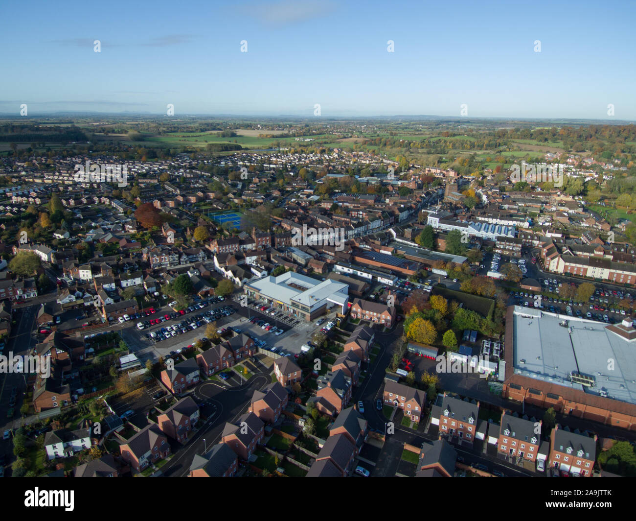 Aerial View Telford Town Centre High Resolution Stock Photography and ...
