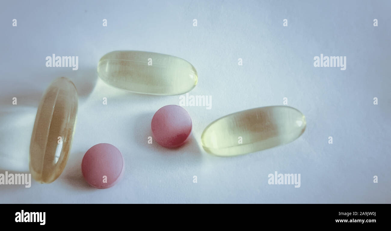 Close up multiple medicines hi-res stock photography and images - Alamy