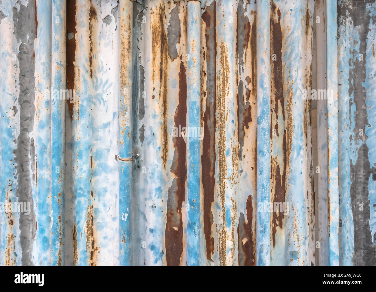 Rusted Corrugated Metal Texture