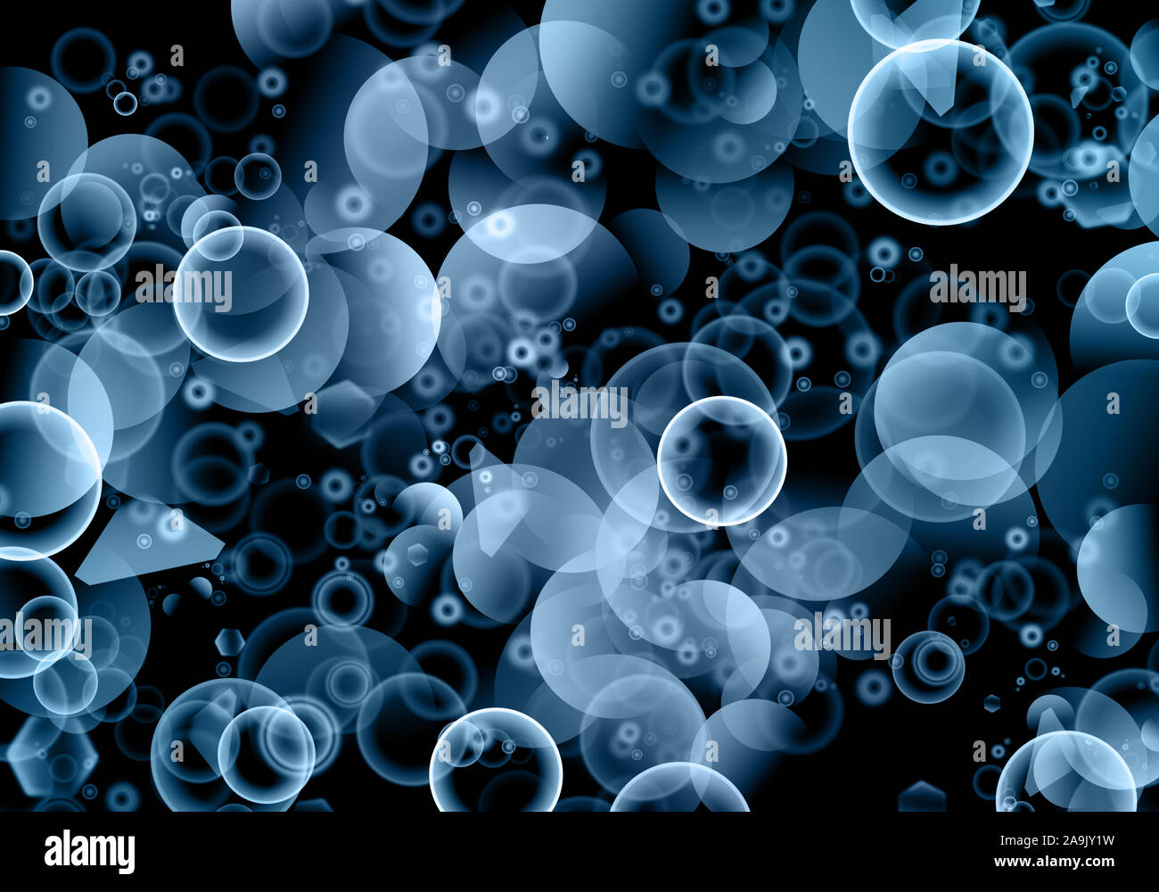 Colorful abstract geometric pattern. Bubble ornamental background Stock ...