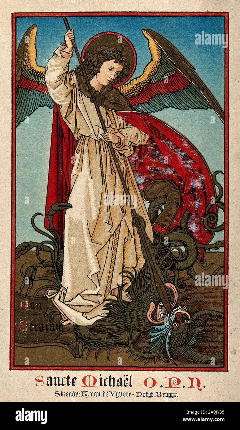 Archangel michael sign hi-res stock photography and images - Alamy