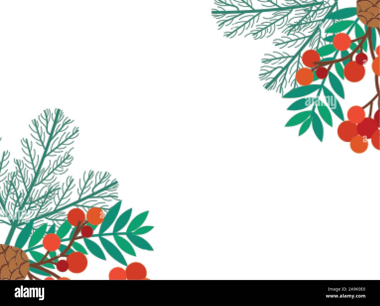 Christmas tree seeds Stock Vector Images - Alamy