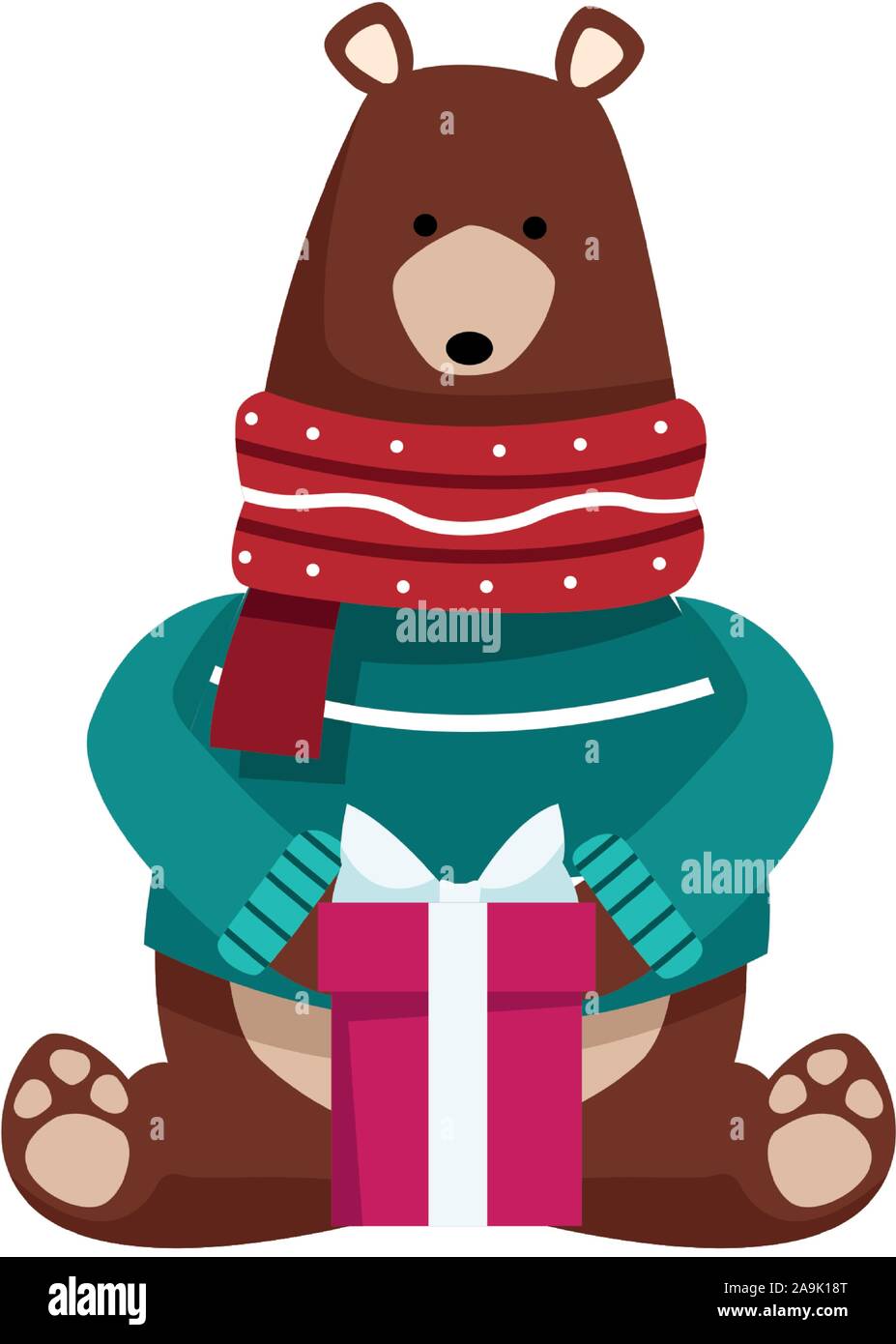 Bear box icon Cut Out Stock Images & Pictures - Alamy