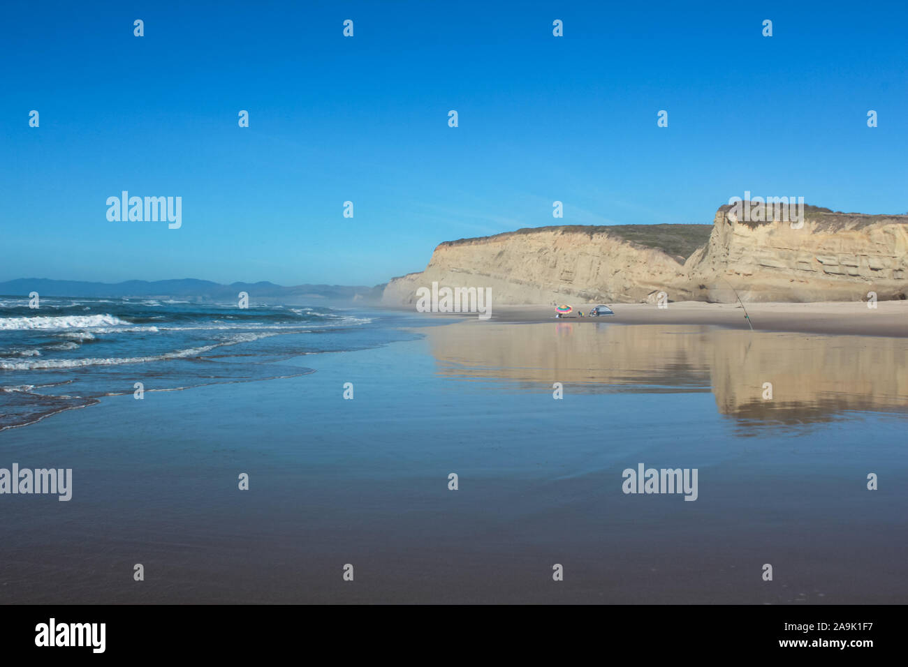 Pomponio state beach california hi-res stock photography and images - Alamy
