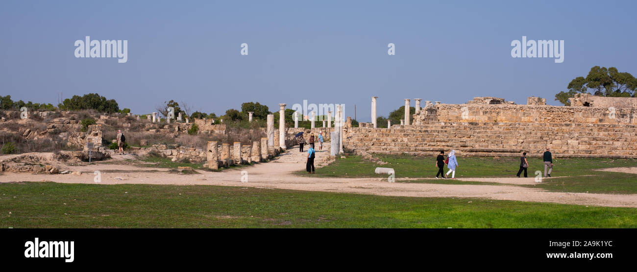 ancient city of Salamis number 3891 Stock Photo - Alamy