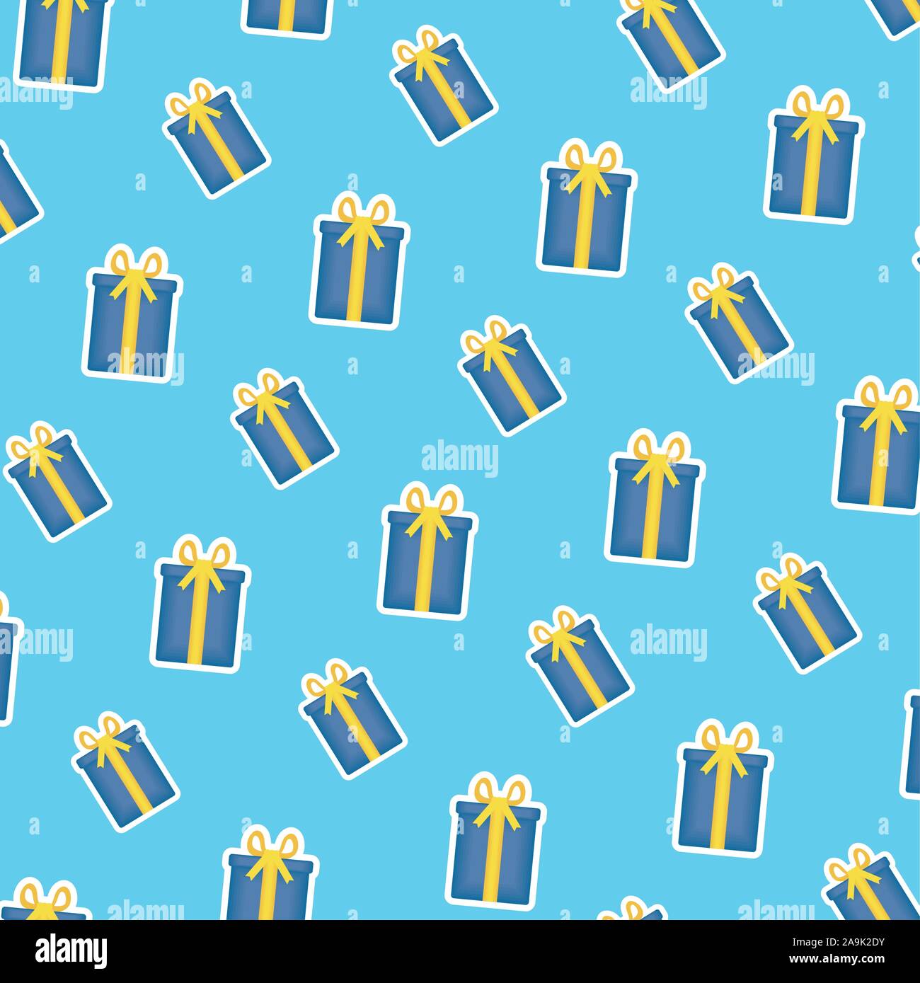 gifts boxes presents pattern background Stock Vector Image & Art - Alamy
