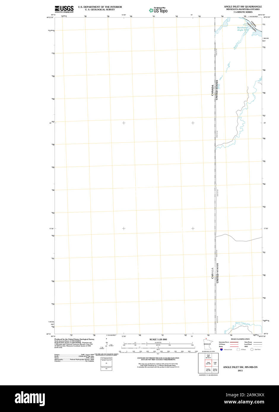 Map of inlet Cut Out Stock Images & Pictures - Alamy