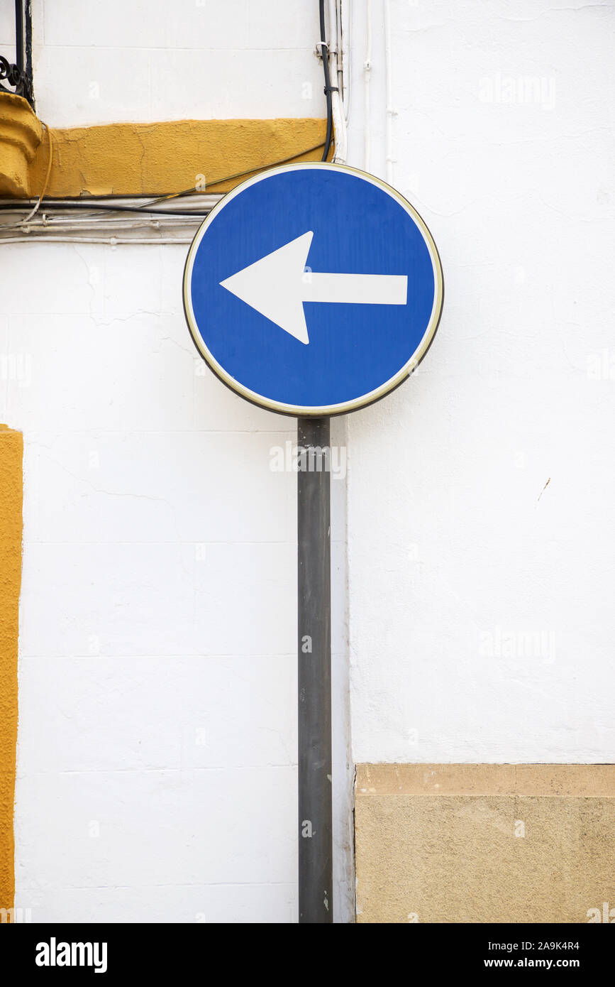 Mandatory Arrow High Resolution Stock Photography and Images - Alamy