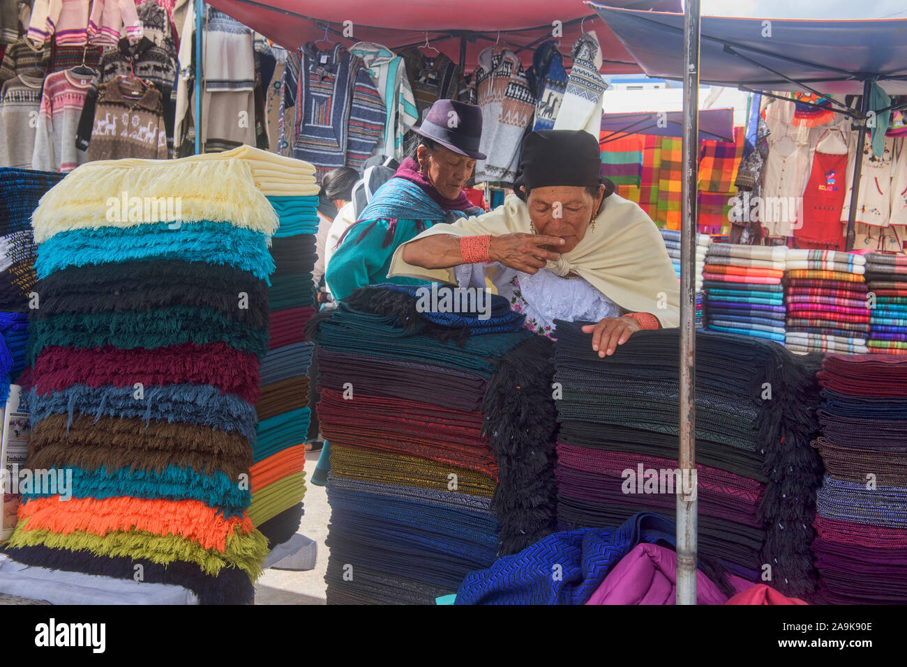 Otavalo Ecuador Craft Market High Resolution Stock Photography and ...