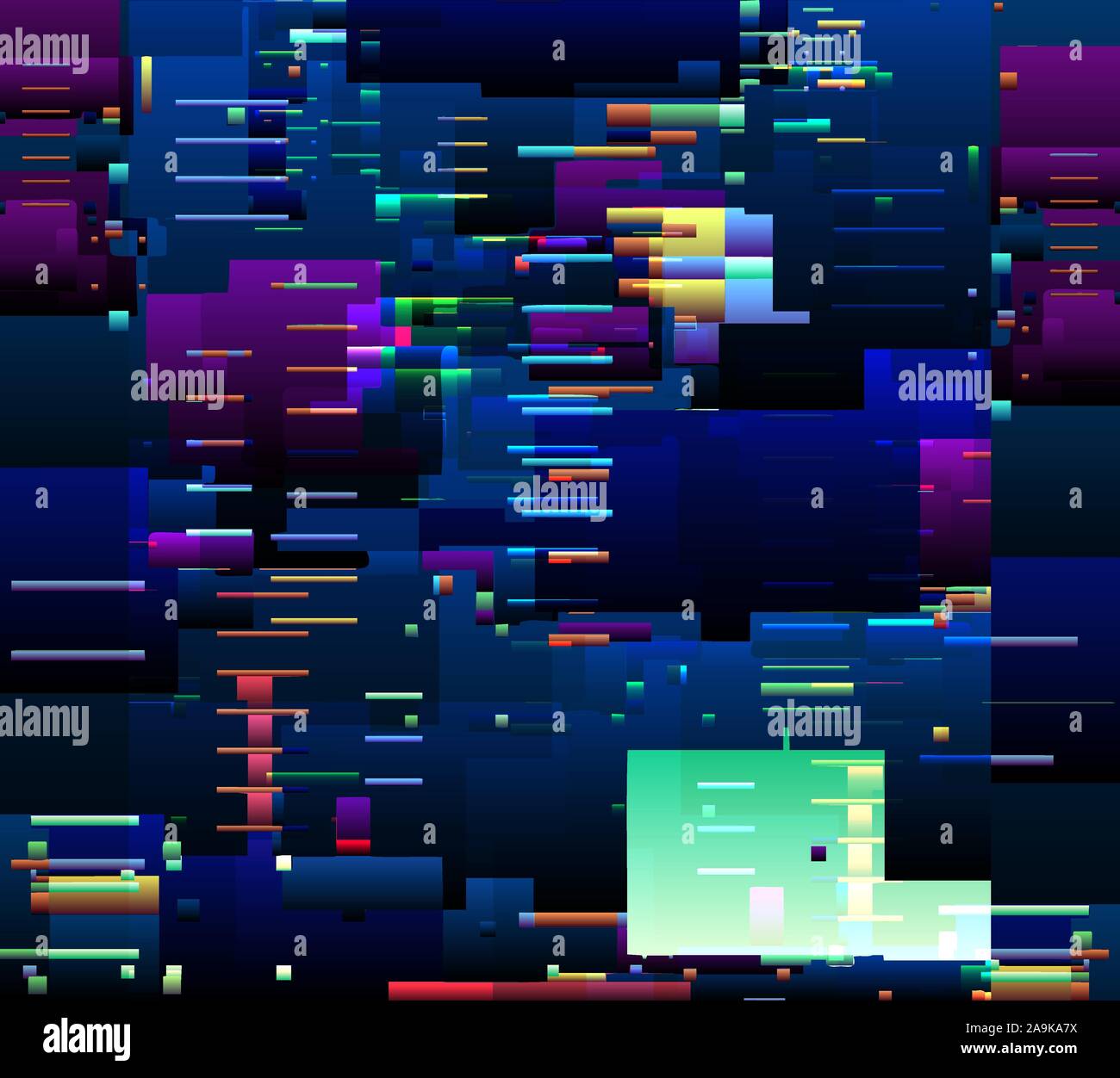 Pixel noise texture 8bit glitch hi-res stock photography and images - Alamy