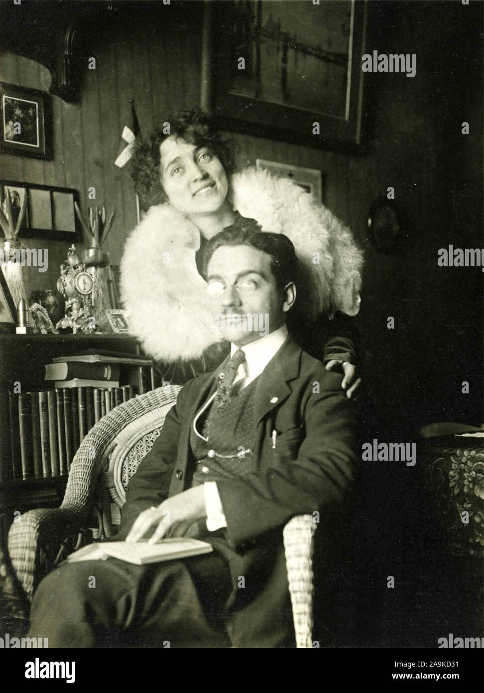 Couple at home, Denmark Stock Photo - Alamy