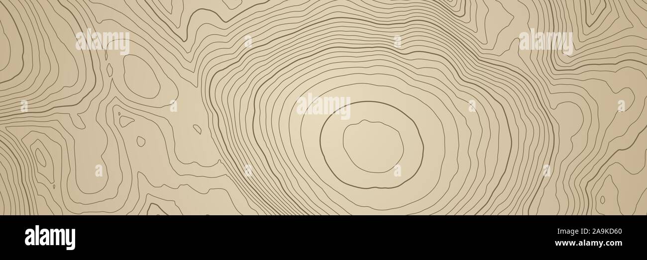 Abstract topographic map background with height lines Stock Vector ...