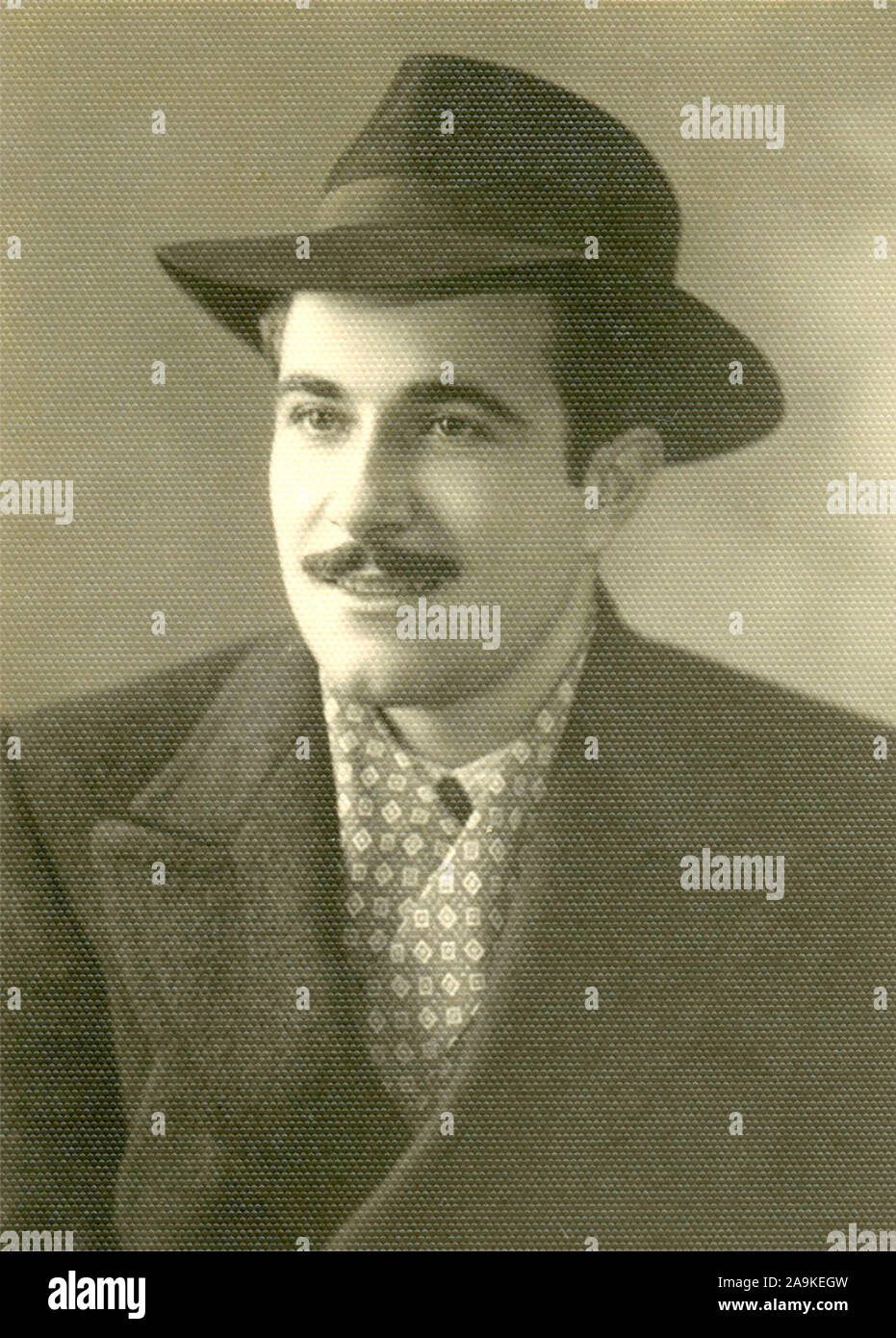 Man with a mustache hi-res stock photography and images - Alamy