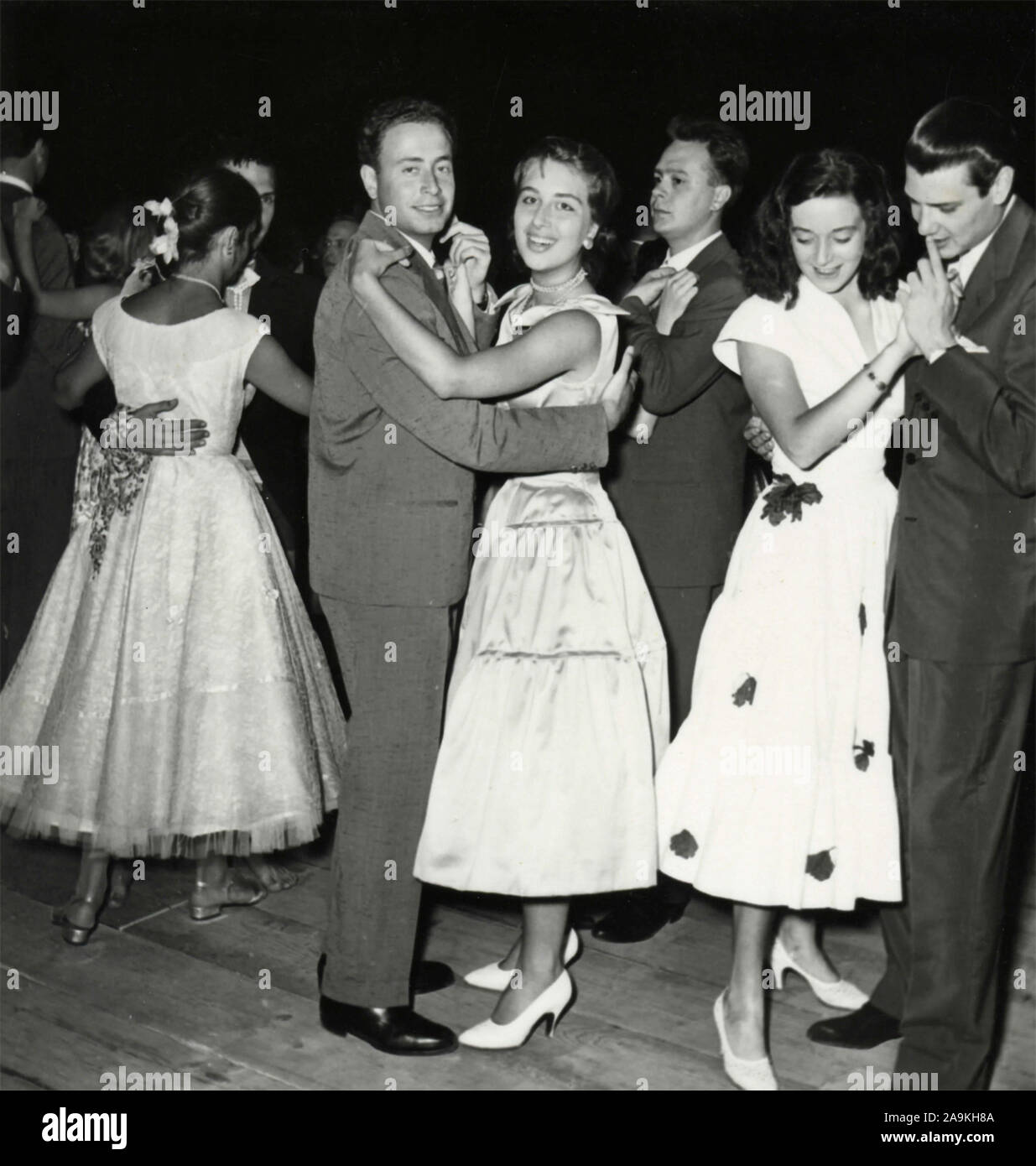 50's dance party hi-res stock photography and images - Alamy